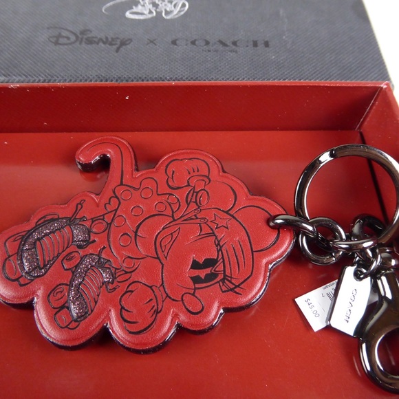 Coach | Accessories | Coach Disney Minnie Mouse Rollerskating Bag Charm ...